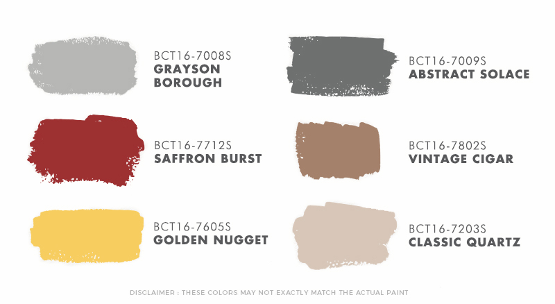 The Colors of Nature in the Boysen Color Trends