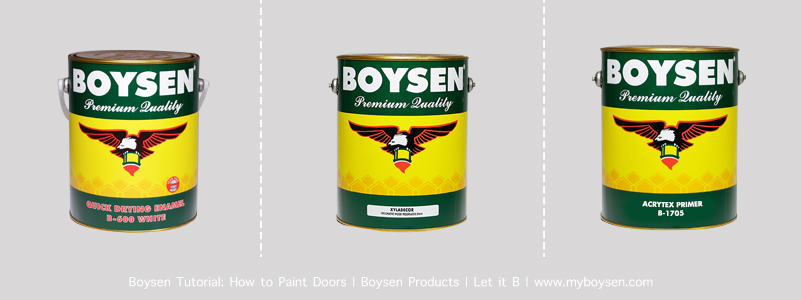 Boysen Tutorials: How to Paint Doors | MyBoysen