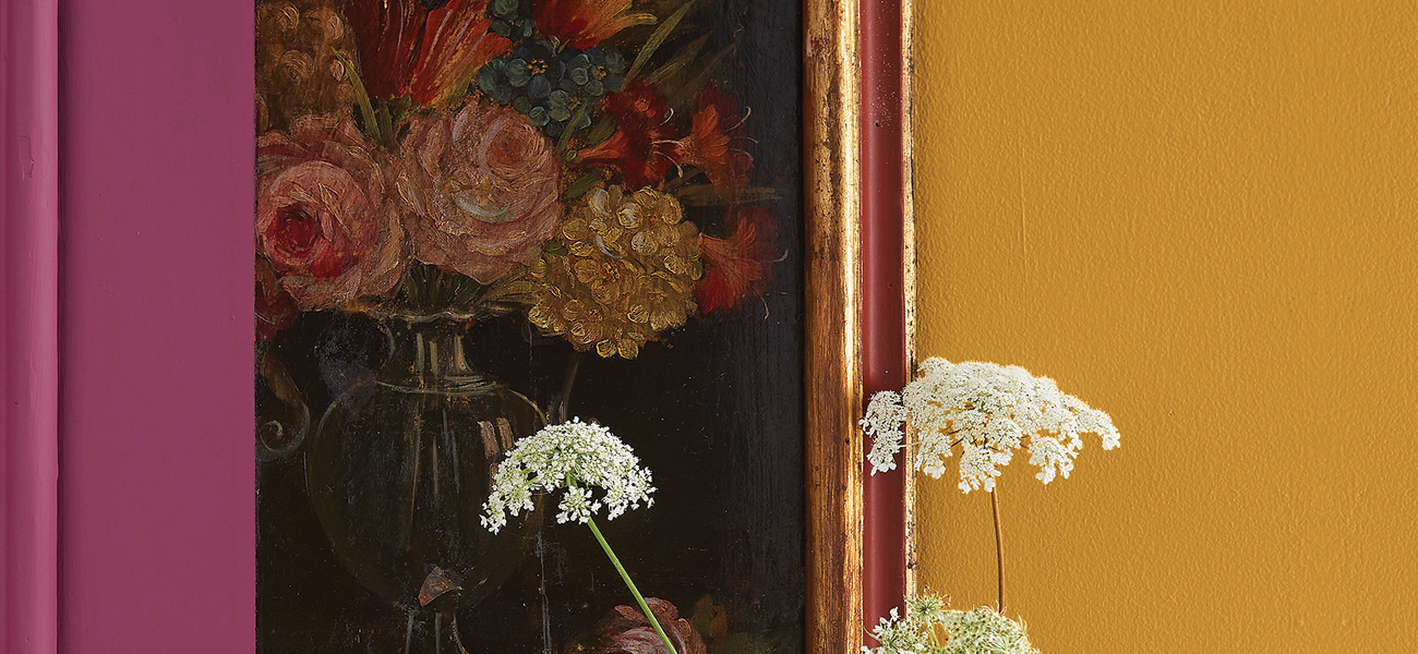 Showing the BLOOM Color Palette with Flowers | MyBoysen