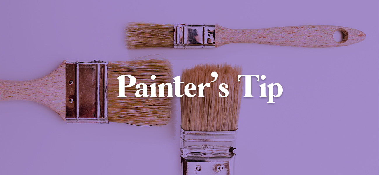 Painter’s Tip: You Don’t Always Need Thinner to Clean Brushes and ...