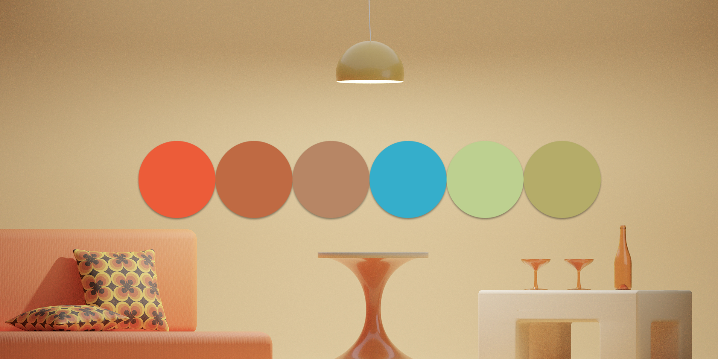 Paint A Hippie Dippie Home With 70s Hues | MyBoysen