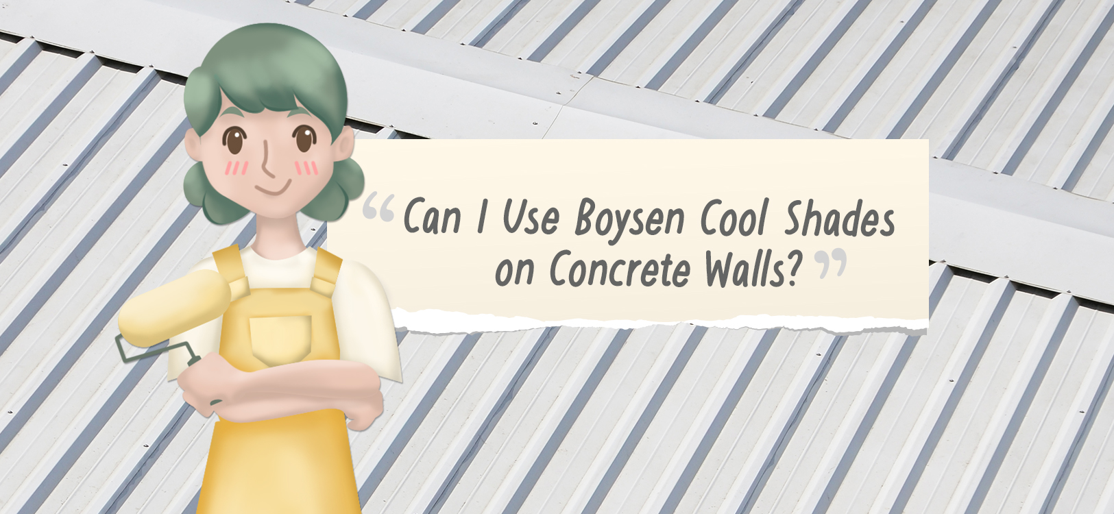 Paint TechTalk with Lettie: Can I Use Boysen Cool Shades on Concrete ...