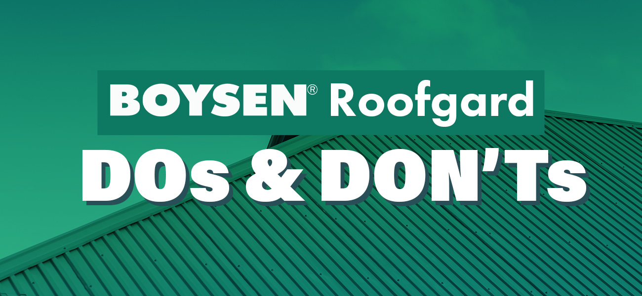 Roof Paint Tips: 3 Dos and Don’ts of Boysen Roofgard | MyBoysen