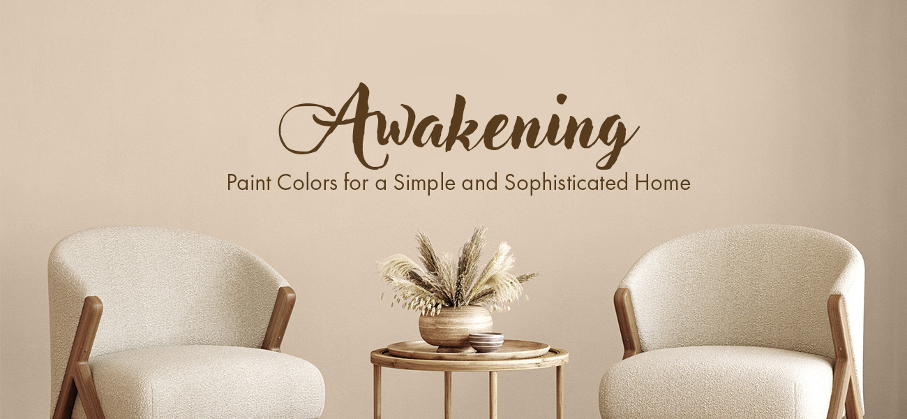 Awakening: Paint Colors for a Simple and Sophisticated Home | MyBoysen