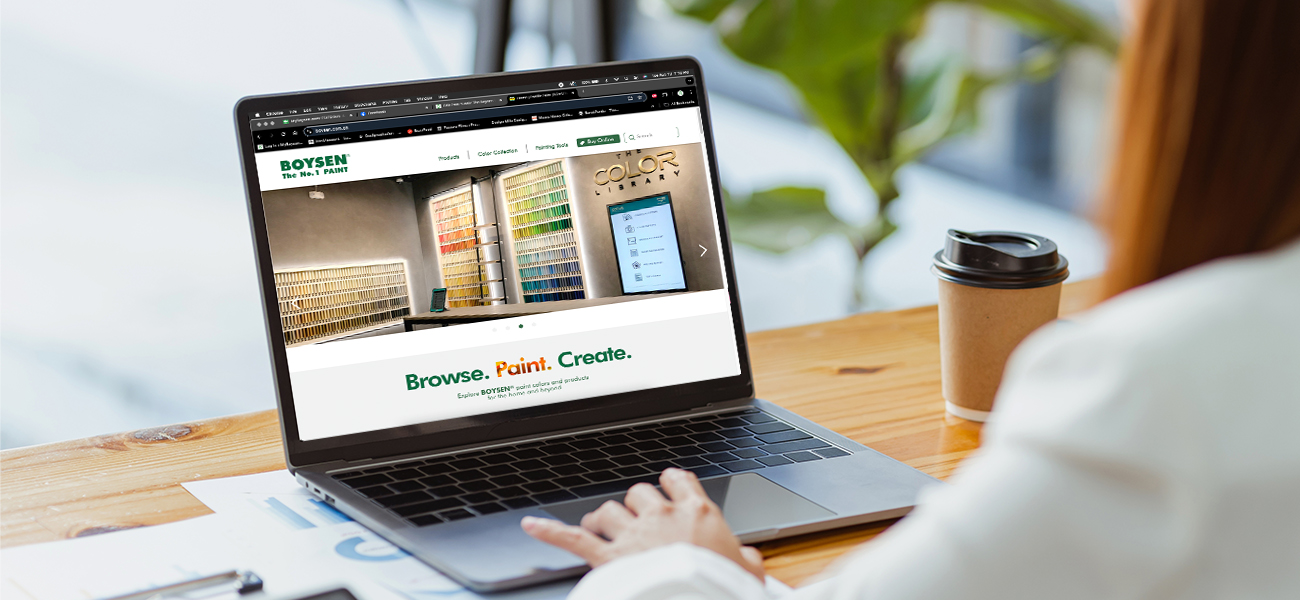 Look! The Boysen Website Got a Makeover | MyBoysen